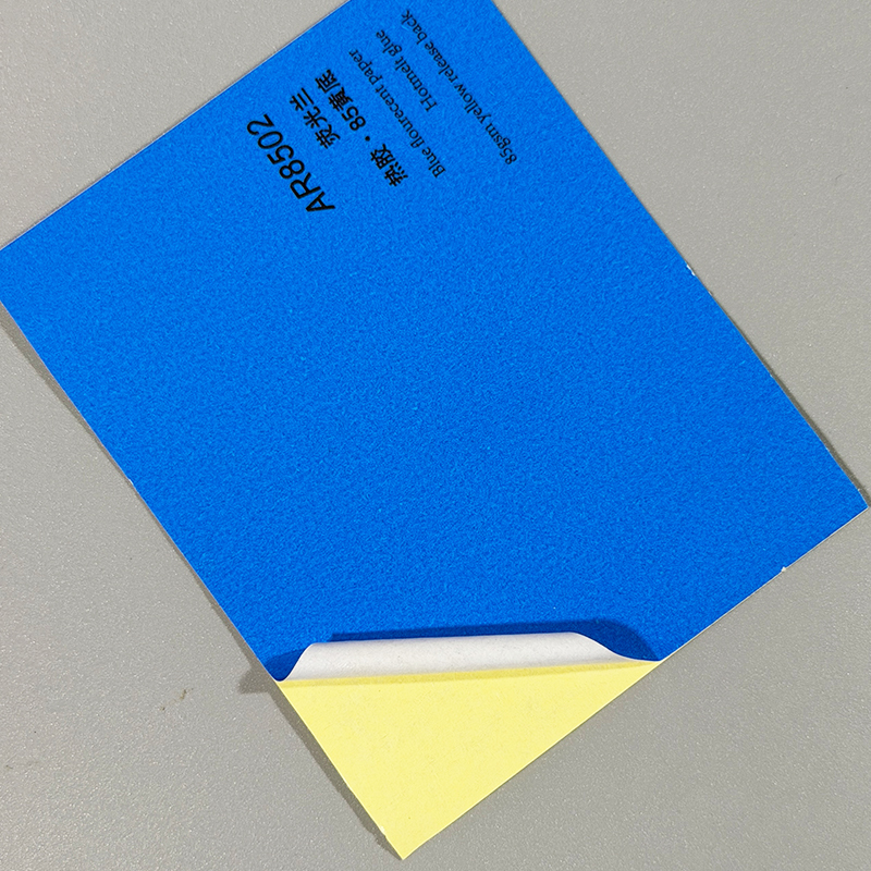 Blue Fluorescent Paper Adhesive: Bright, Durable, and Eye-Catching ...