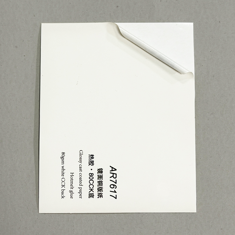 Kertas Glossy Cast Coated dengan Perekat CCK Liner | HARDVOGUE