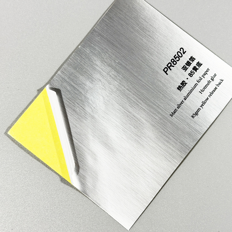 Adhesivo para papel de aluminio plateado mate: elegante y duradero ...